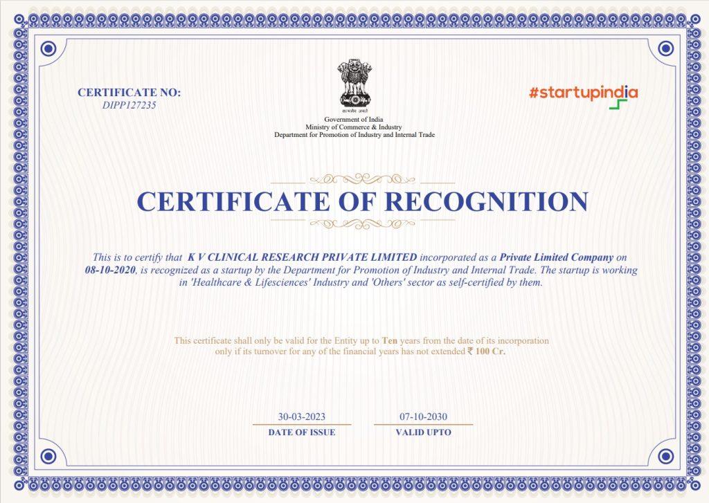 About Kv Clinical Research : SMO India